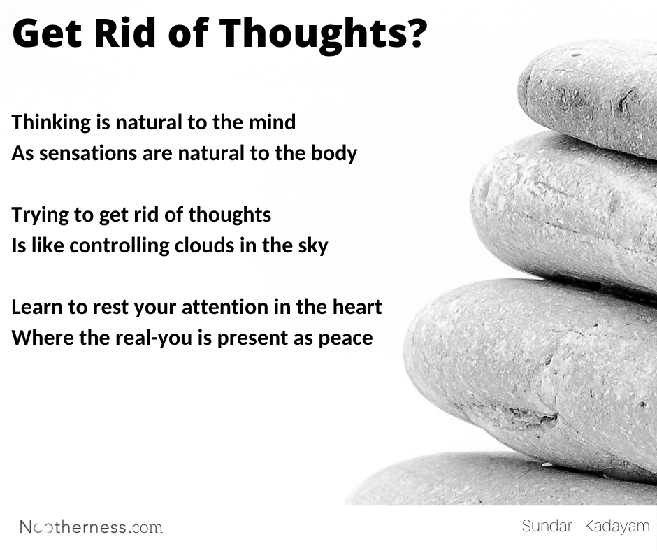Get Rid of Thoughts? – No-otherness