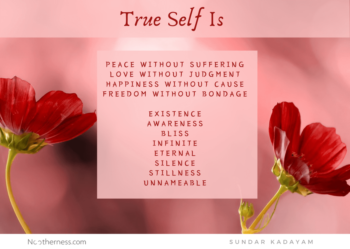 What is True Self? – No-otherness