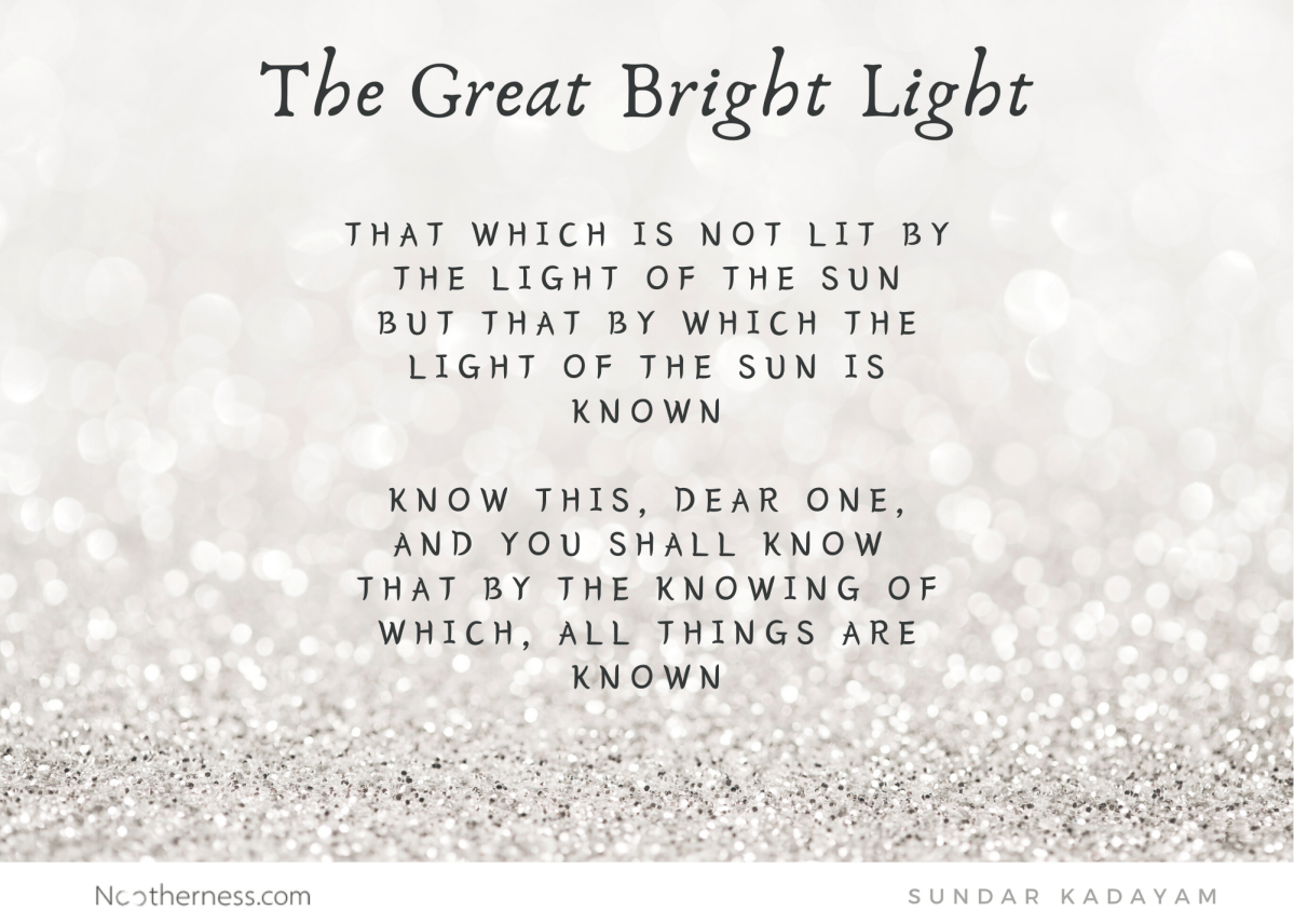 The Great Bright Light – No-otherness